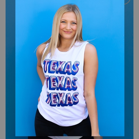 Barefoot Outfitters | Tops | Barefoot Texas Muscle Tank | Poshmark